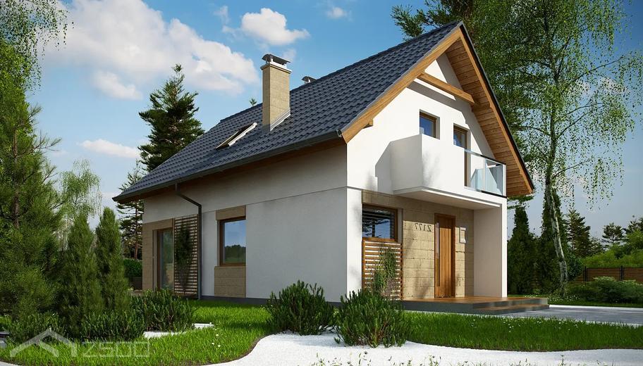 projekt domu Z177+ Projekt domu Z177 + - Murator projekty