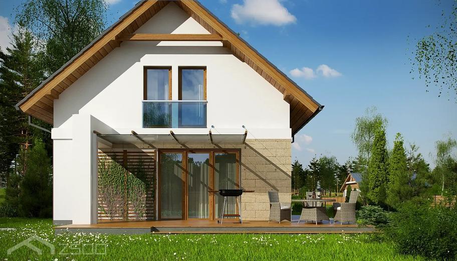 projekt domu Z177+ Projekt domu Z177 + - Murator projekty
