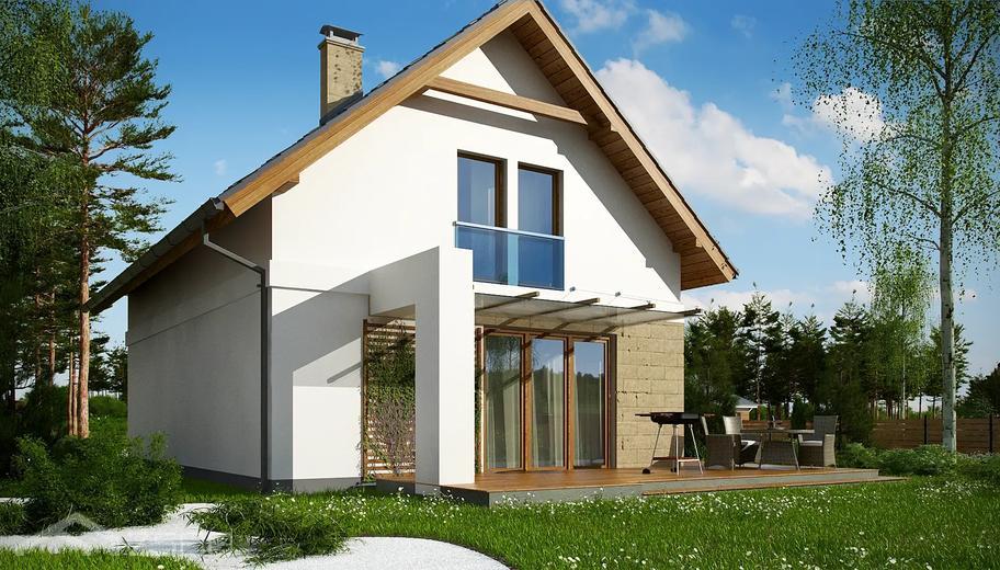 projekt domu Z177+ Projekt domu Z177 + - Murator projekty