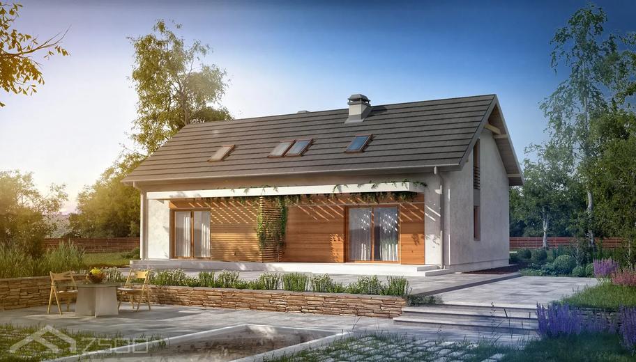 projekt domu Z187 Projekt domu Z187 - Murator projekty