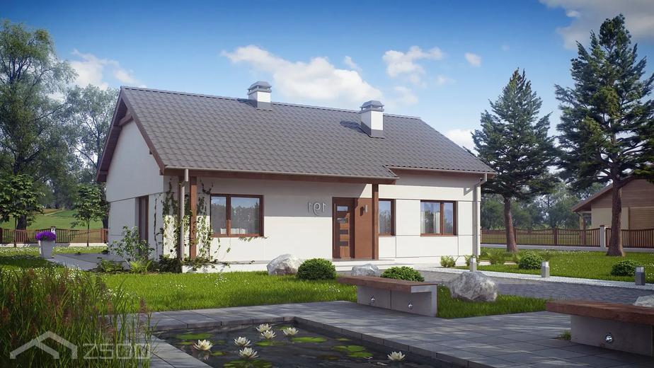 projekt domu Z191D Projekt domu Z191 D - Murator projekty