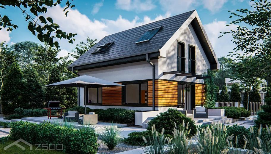 projekt domu Z211 Projekt domu Z211 - Murator projekty