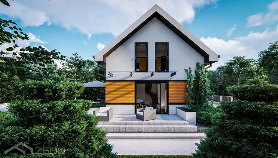 projekt domu Z211 Projekt domu Z211 - Murator projekty