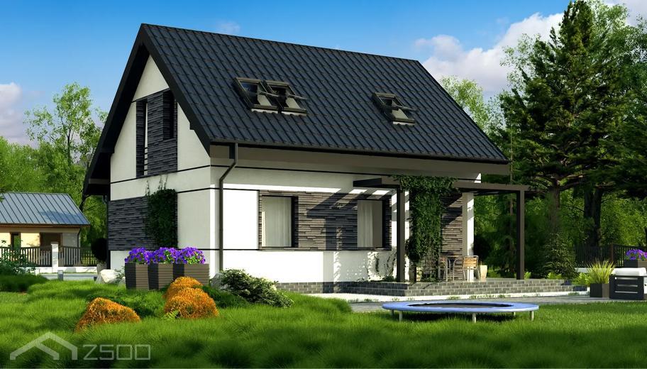 projekt domu Z212 Projekt domu Z212 - Murator projekty