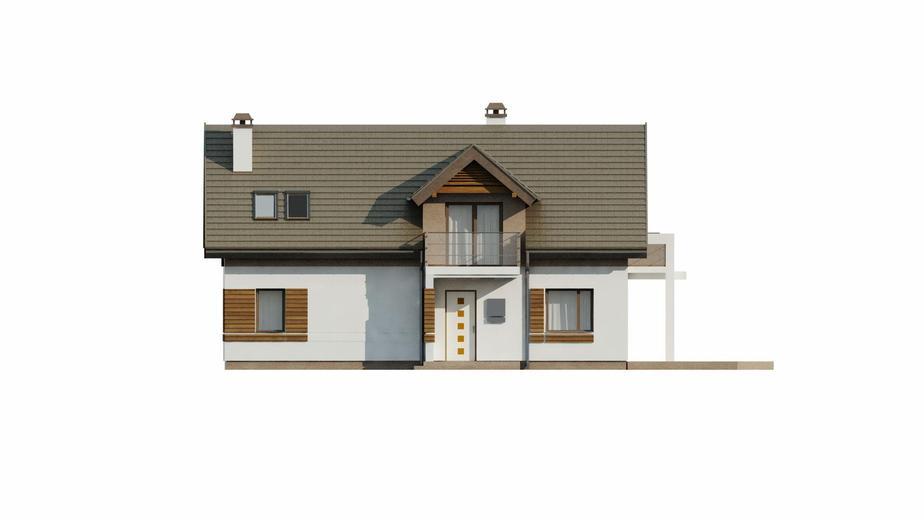 projekt domu Z223D Projekt domu Z223 D - Murator projekty