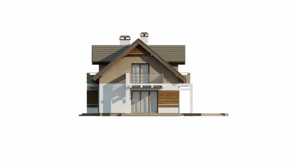 projekt domu Z223D Projekt domu Z223 D - Murator projekty