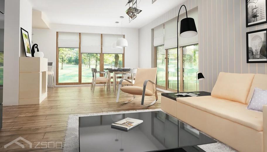 projekt domu Z223D Projekt domu Z223 D - Murator projekty