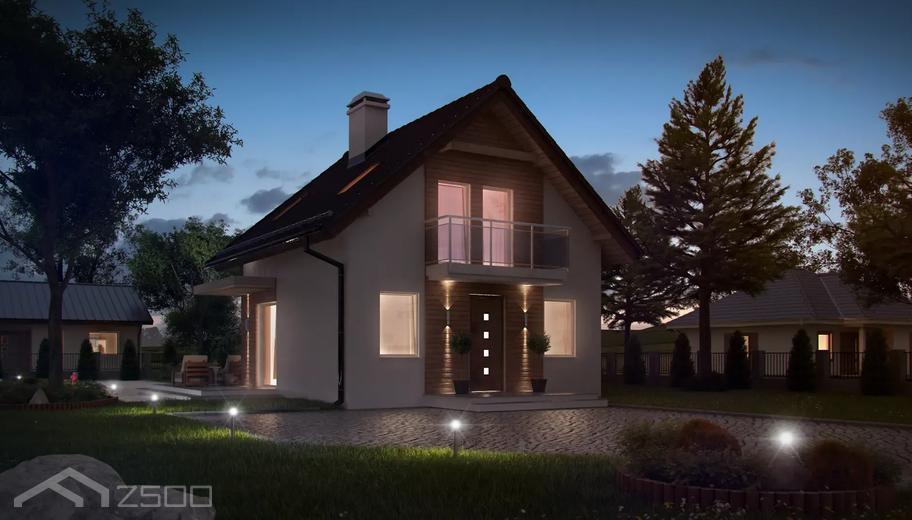 projekt domu Z264 Projekt domu Z264 - Murator projekty