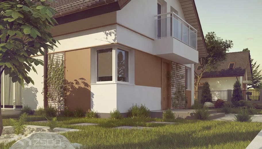 projekt domu Z265D Projekt domu Z265 D - Murator projekty