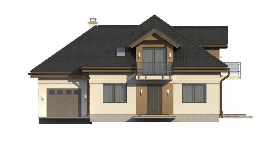 projekt domu Z283 Projekt domu Z283 - Murator projekty