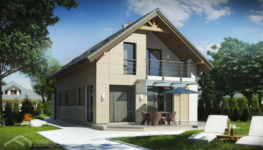 projekt domu Z299 Projekt domu Z299 - Murator projekty