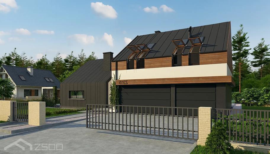 projekt domu Z315 Projekt domu Z315 - Murator projekty