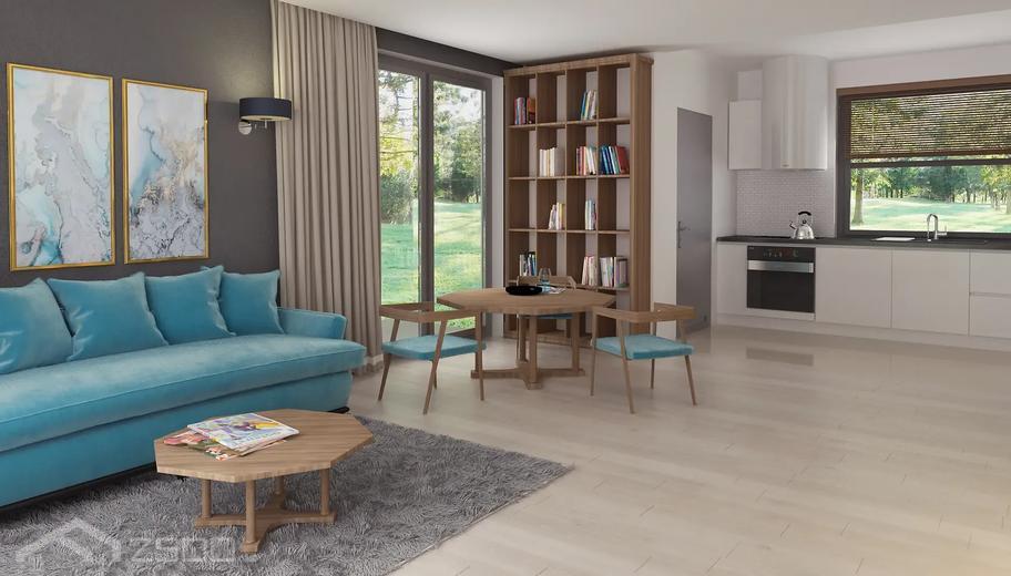 projekt domu Z332D Projekt domu Z332 D - Murator projekty