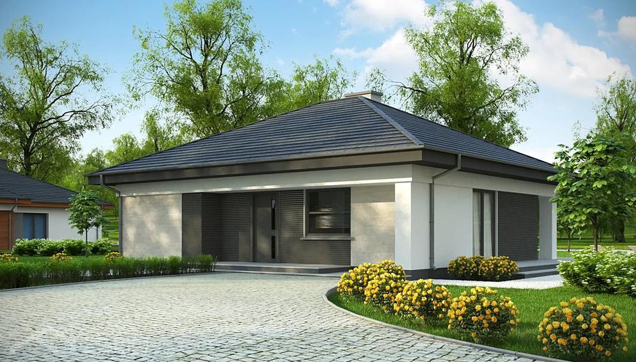 projekt domu Z332D Projekt domu Z332 D - Murator projekty