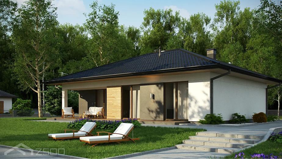 projekt domu Z368 Projekt domu Z368 - Murator projekty