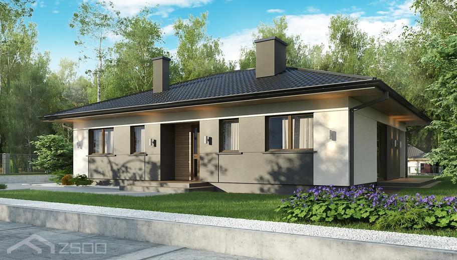 projekt domu Z368D Projekt domu Z368 D - Murator projekty