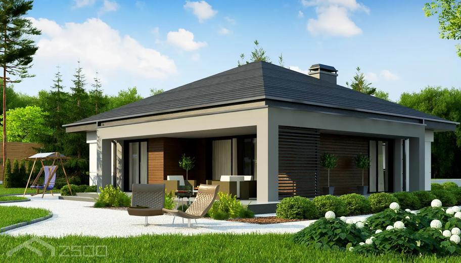 projekt domu Z377 Projekt domu Z377 - Murator projekty