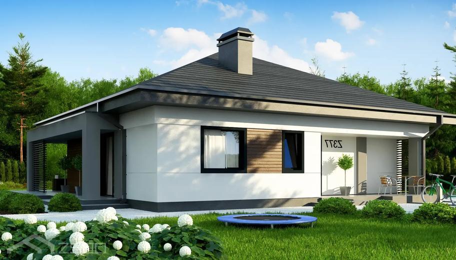 projekt domu Z377 Projekt domu Z377 - Murator projekty