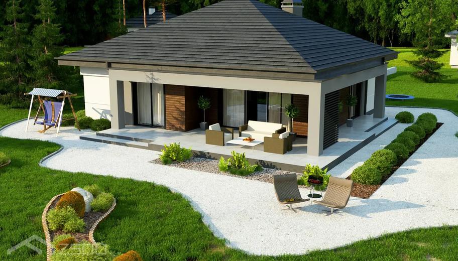 projekt domu Z377 Projekt domu Z377 - Murator projekty