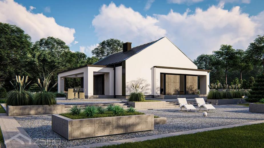 projekt domu Z381 Projekt domu Z381 - Murator projekty