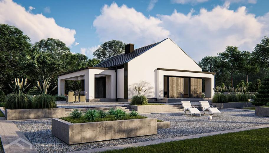 projekt domu Z381 Projekt domu Z381 - Murator projekty