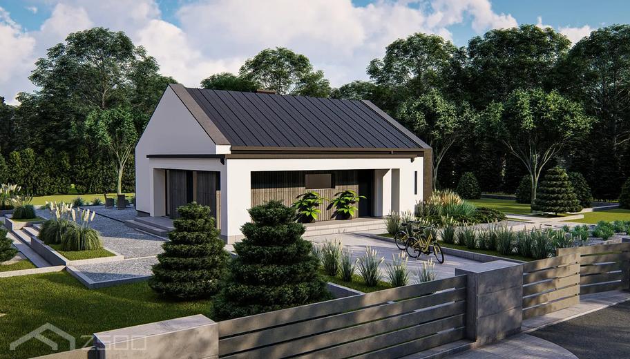 projekt domu Z381 Projekt domu Z381 - Murator projekty