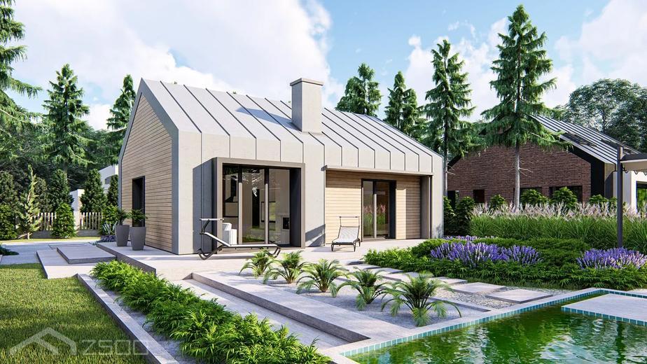 projekt domu Z418 Projekt domu Z418 - Murator projekty