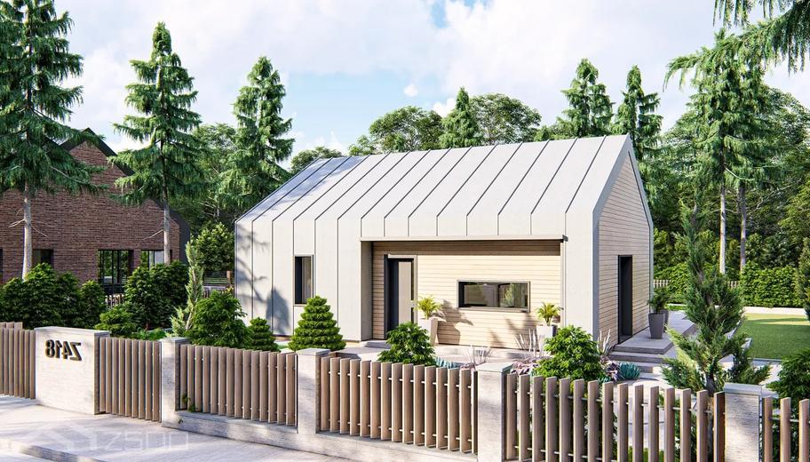 projekt domu Z418 Projekt domu Z418 - Murator projekty