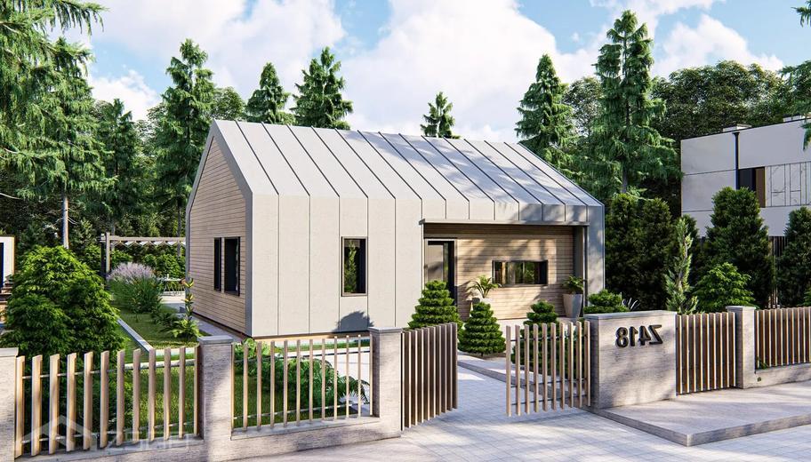 projekt domu Z418 Projekt domu Z418 - Murator projekty