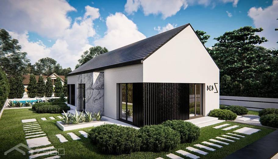 projekt domu Z434 Projekt domu Z434 - Murator projekty