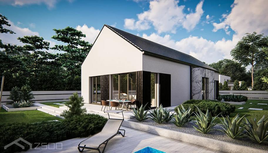 projekt domu Z434 Projekt domu Z434 - Murator projekty