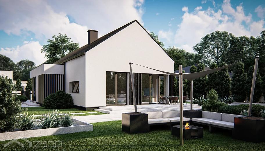 projekt domu Z434 Projekt domu Z434 - Murator projekty