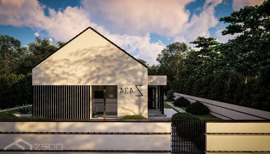 projekt domu Z434 Projekt domu Z434 - Murator projekty