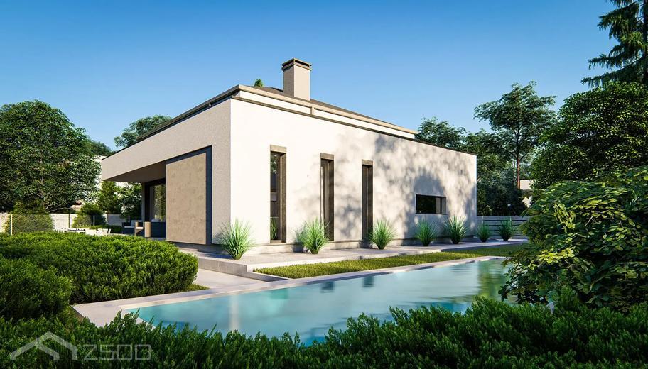 projekt domu Z495 Projekt domu Z495 - Murator projekty