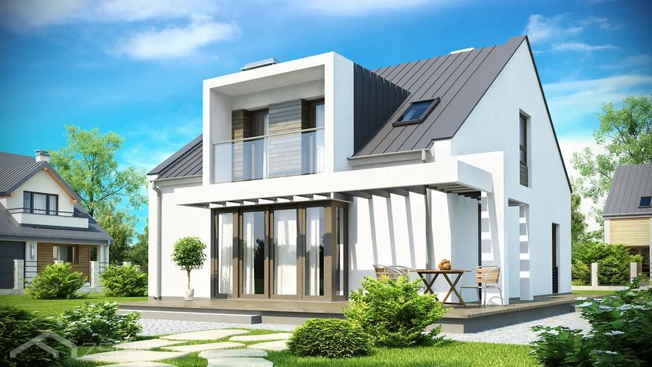 projekt domu Zx44 Projekt domu Zx44 - Murator projekty