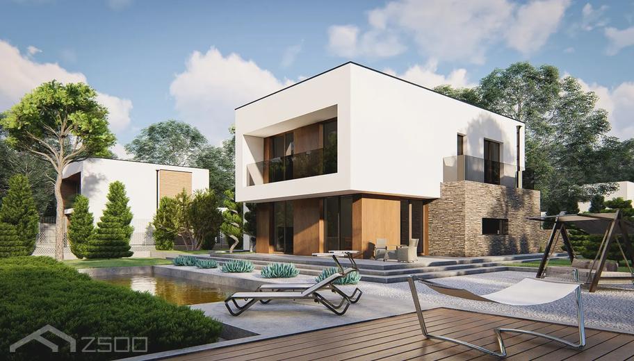 projekt domu Zx215 Projekt domu Zx215 - Murator projekty