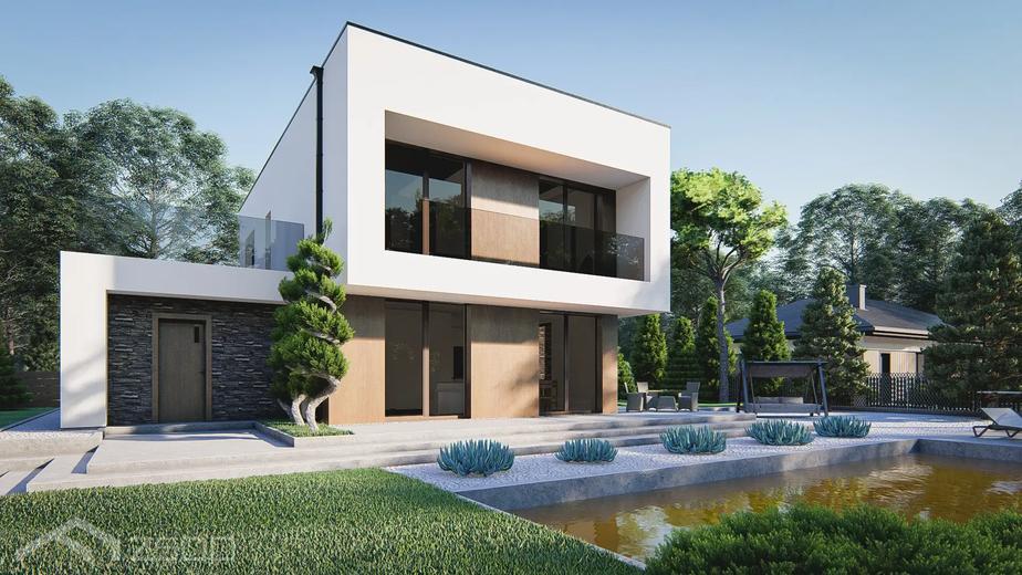 projekt domu Zx215 Projekt domu Zx215 - Murator projekty