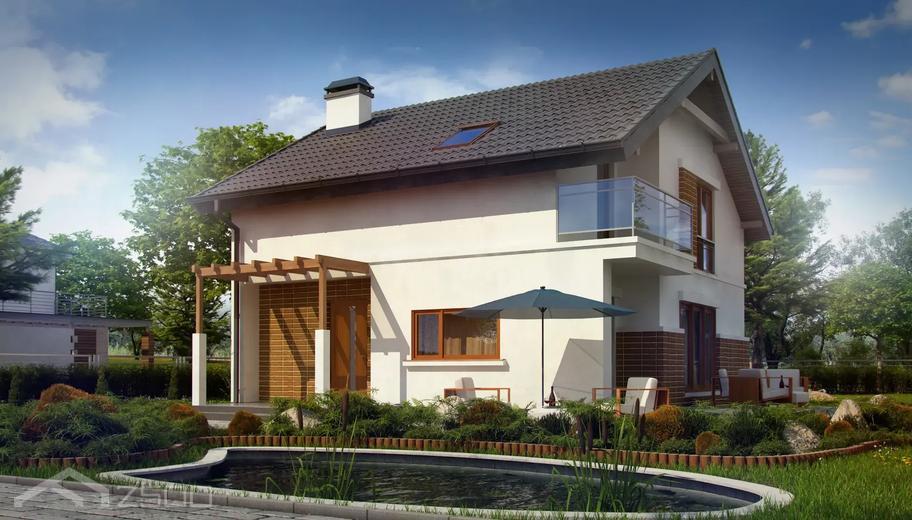 projekt domu Z248 Projekt domu Z248 - Murator projekty