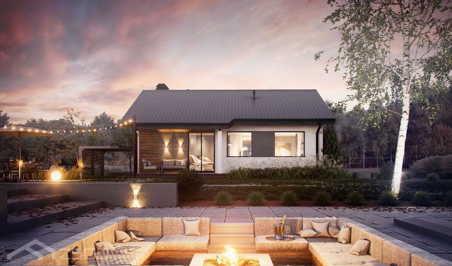 projekt domu Z78 Projekt domu Z78 - Murator projekty