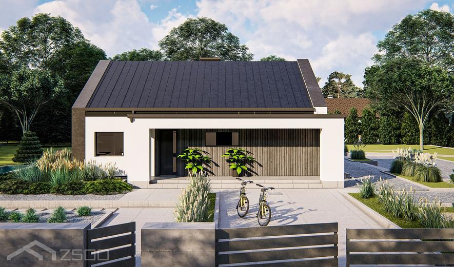 projekt domu Z381 Projekt domu Z381 - Murator projekty