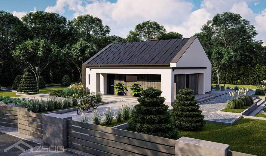 projekt domu Z381 Projekt domu Z381 - Murator projekty