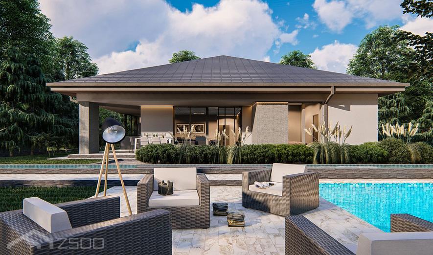 projekt domu Z412 Projekt domu Z412 - Murator projekty