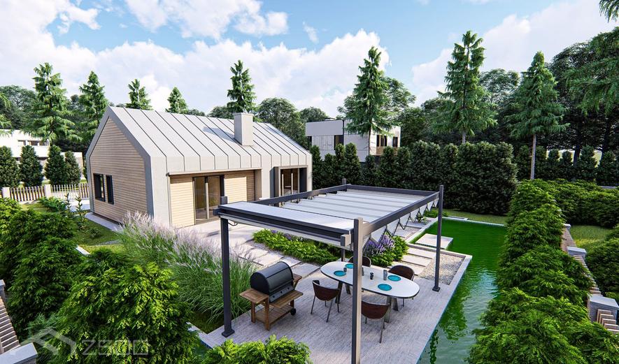 projekt domu Z418 Projekt domu Z418 - Murator projekty