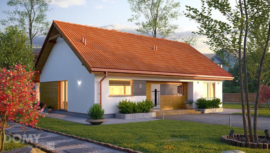 projekt domu DS204 Awokado 2 - Murator projekty