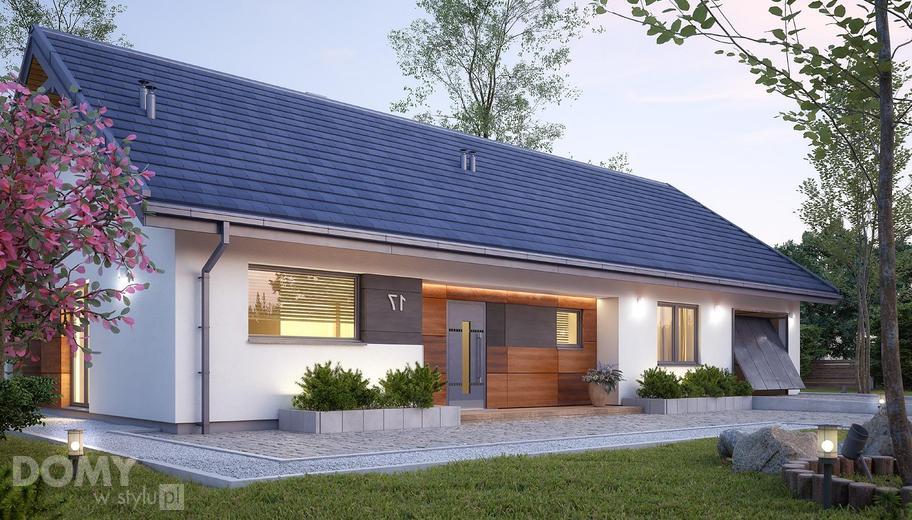 projekt domu DS088 Awokado 3 - Murator projekty