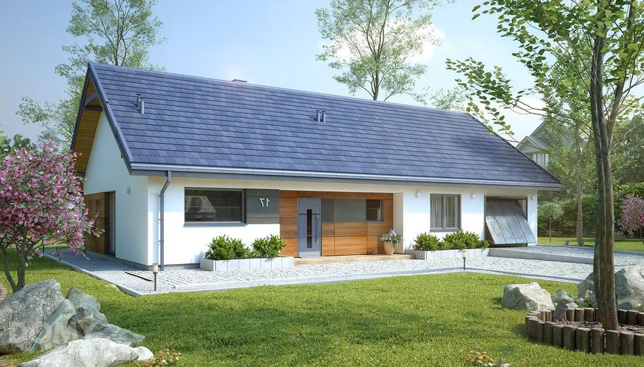 projekt domu DS088 Awokado 3 - Murator projekty