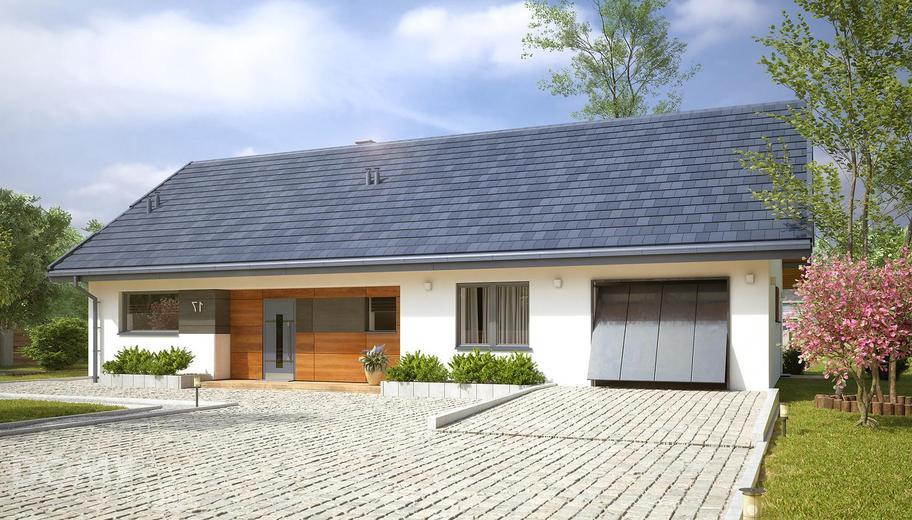 projekt domu DS088 Awokado 3 - Murator projekty