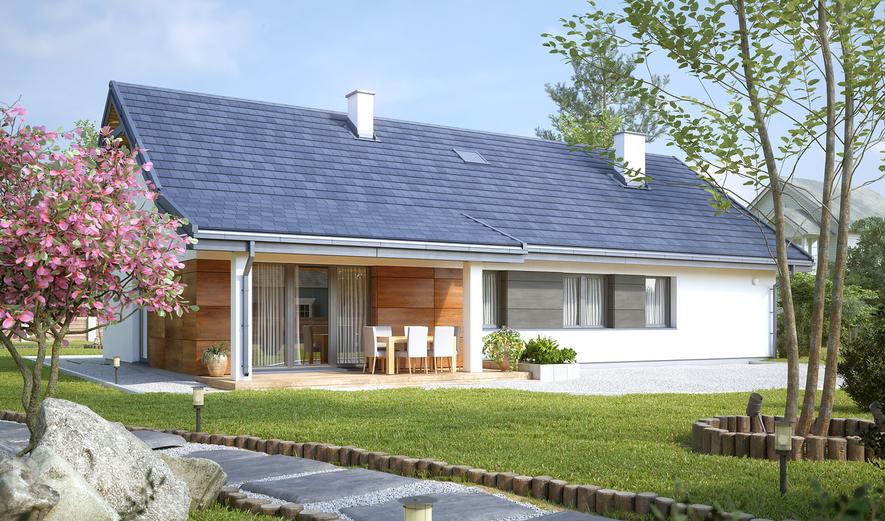 projekt domu DS088 Awokado 3 - Murator projekty