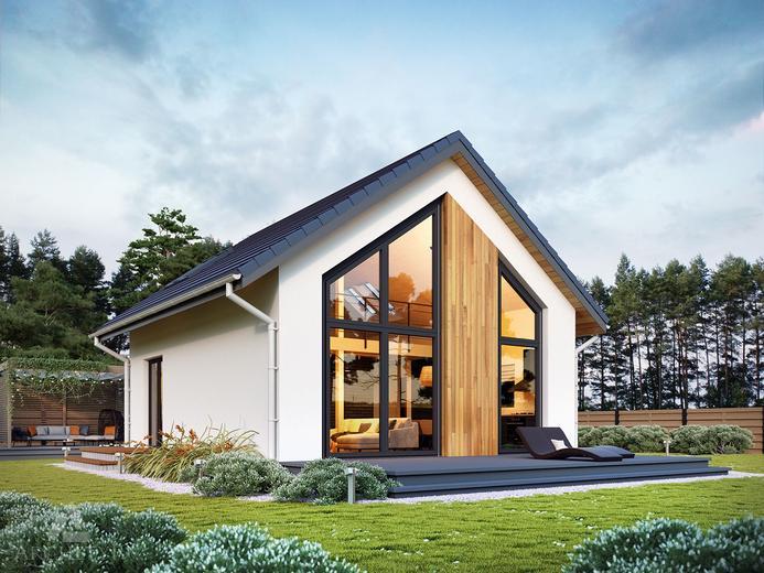 projekt domu AP242 Erna 3 - Murator projekty