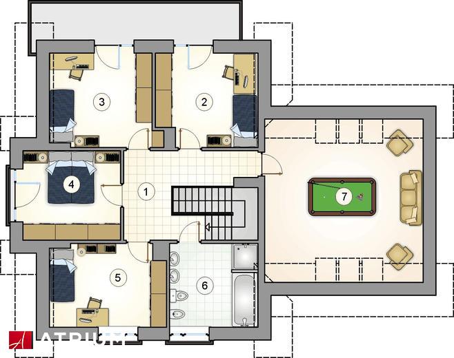 projekt domu GL1127 Jupiter XII - Murator projekty